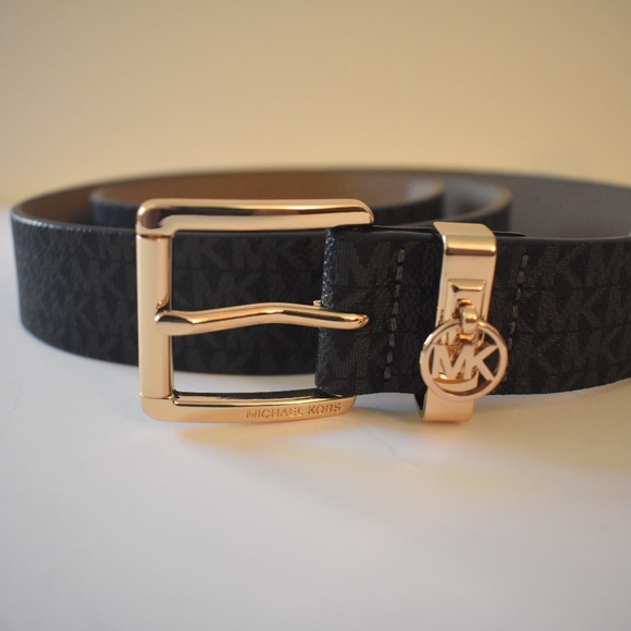 Michael Kors | Accessories | Nwt Michael Kors Womens Xl Mk Logo Belt ...